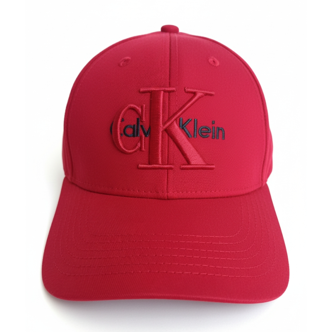 Calvin Klein Jeans Red Cap – Iconic CK Logo - One Trade International