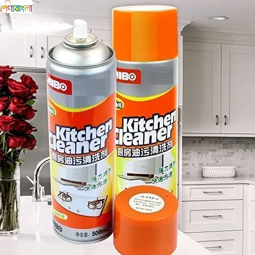 Multipurpose Kitchen Cleaner Foam Spray 1 Pc - Only 99 Shop BD