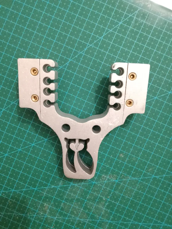 পেচামার্কা রাবার গান মাথা টিউব ও চেপ্টা উভয় রবার লাগানো যায় slingshot ...