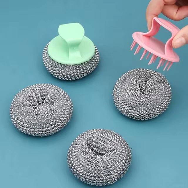 Kitchen Dish Washing Wire Ball Brush (1 Pc) - Only 99 Shop BD