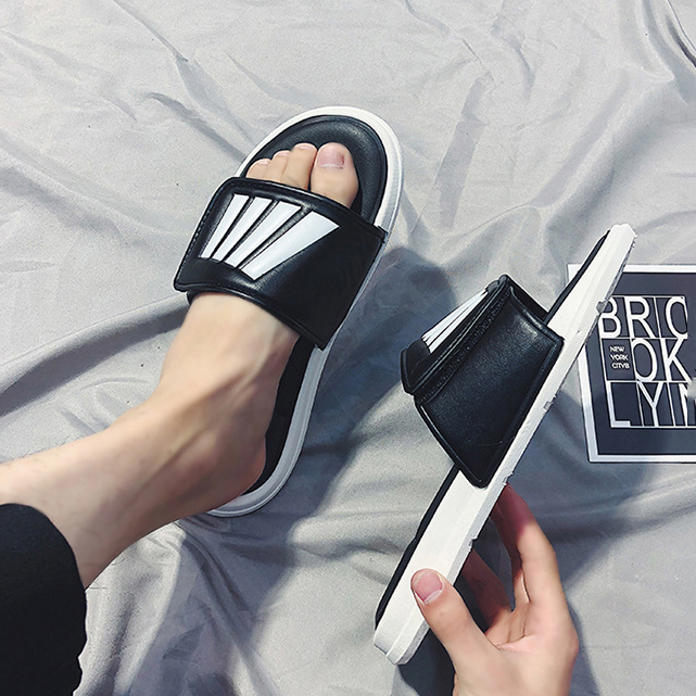 VIBE EDGE MALE SLIPPERS - OFF BEAT