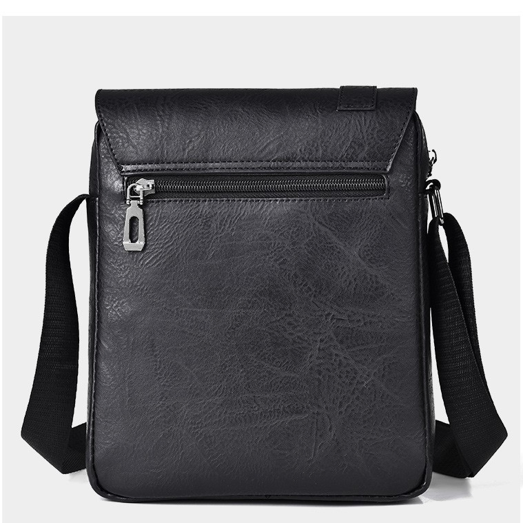Obsidian Halo Men's Messenger Bag - OFF BEAT