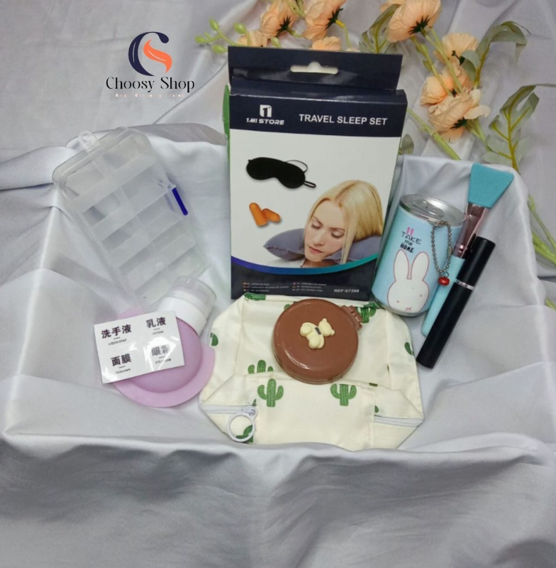 Portable Travel Combo Set (8 Pcs) - Choosy Shop
