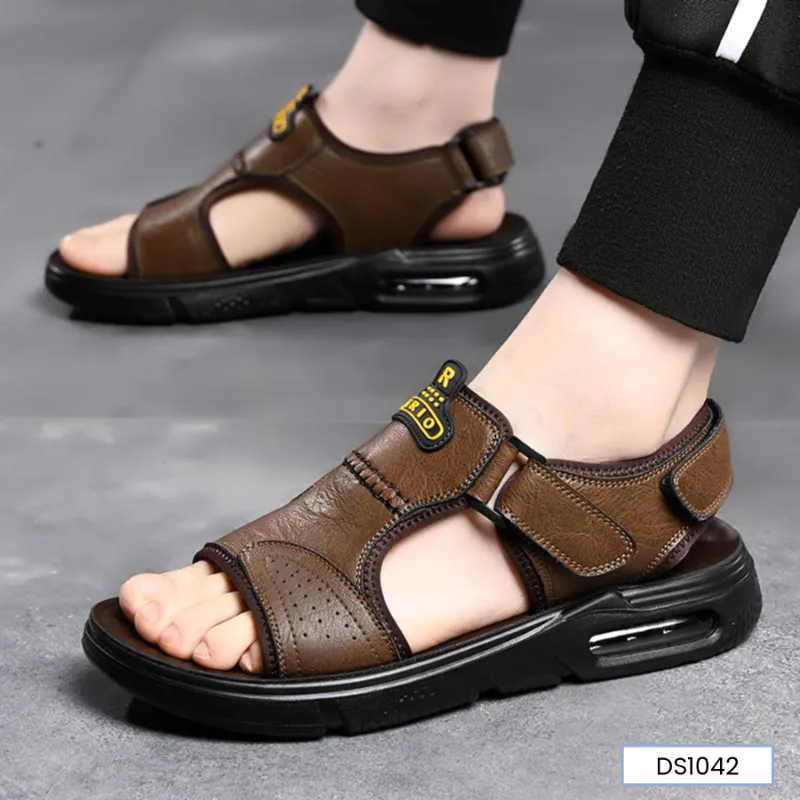 EARTH BOUND GENUINE LEATHER SANDALS - OFF BEAT