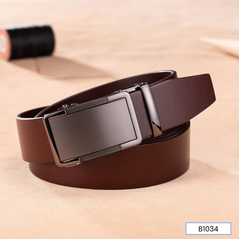 IRON RIDGE MEN’S LEATHER BELT - OFF BEAT