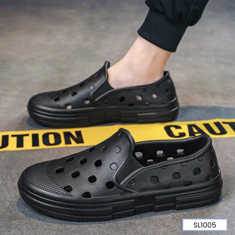 PLUSH PACE RAIN SLIPPERS - OFF BEAT