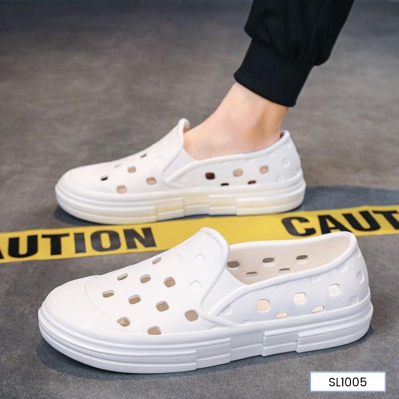 PLUSH PACE RAIN SLIPPERS - OFF BEAT