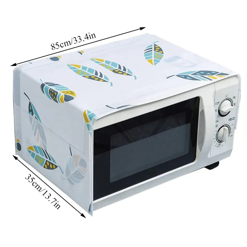 Microwave Dust Protection Oven Cover (1 pc) - Shopnest BD