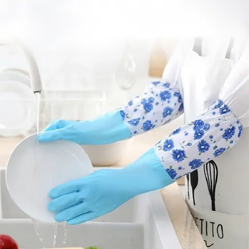 High-quality full hand gloves for kitchen (1 pair) - Shopnest BD