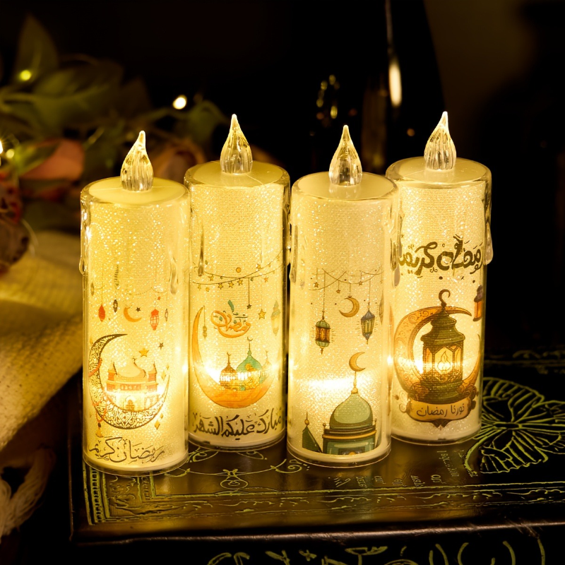 Ramadan Kareem Decor LED Candle Light - Only 99 Shop BD