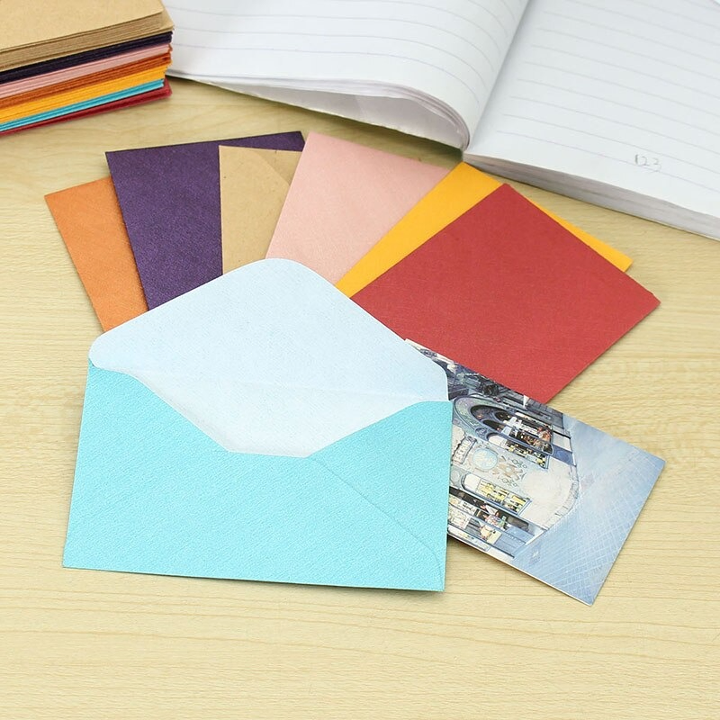 10 Pcs Colorful Envelopes - Only 99 Shop BD