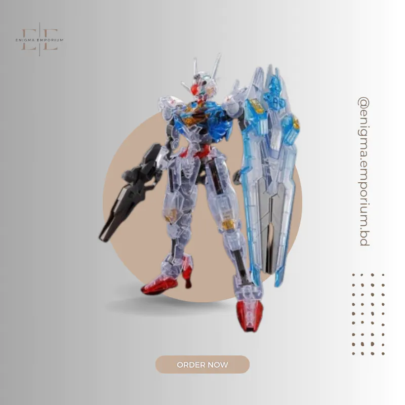 Gundam Aerial (Clear Color) - BOOTLEG - Enigma Emporium