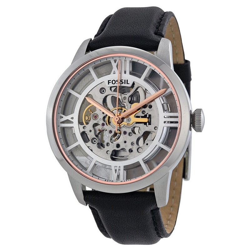 Townsman automatic see through dial men's watch - Elite Club