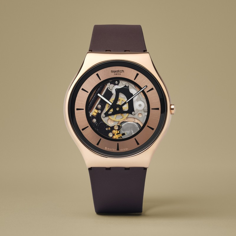 Swatch New Skin Irony Copper Flame Watch - Elite Club