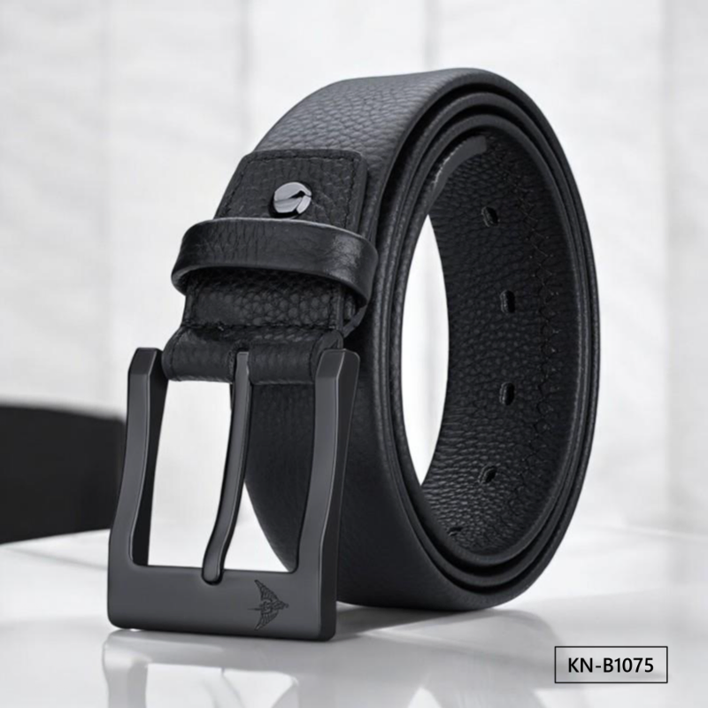 Edge Precision Men’s Leather Belt - KICK NATIONS