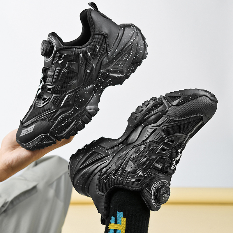 Sports Rotary Button Armor Sneakers - KICK NATIONS