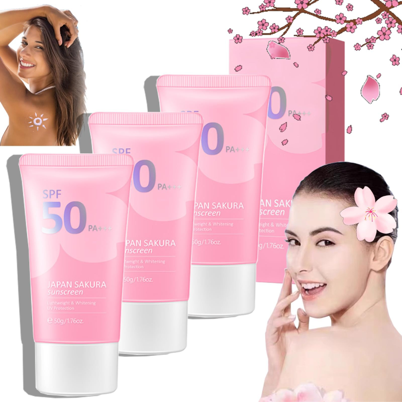 Laikou Japan Sakura Sunscreen SPF 50PA+++ - Only 99 Shop