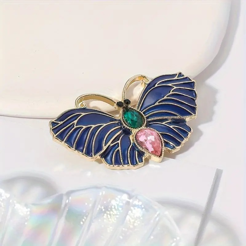 Multicolor Butterfly Hijab Brooch/Pin - Choosy Shop