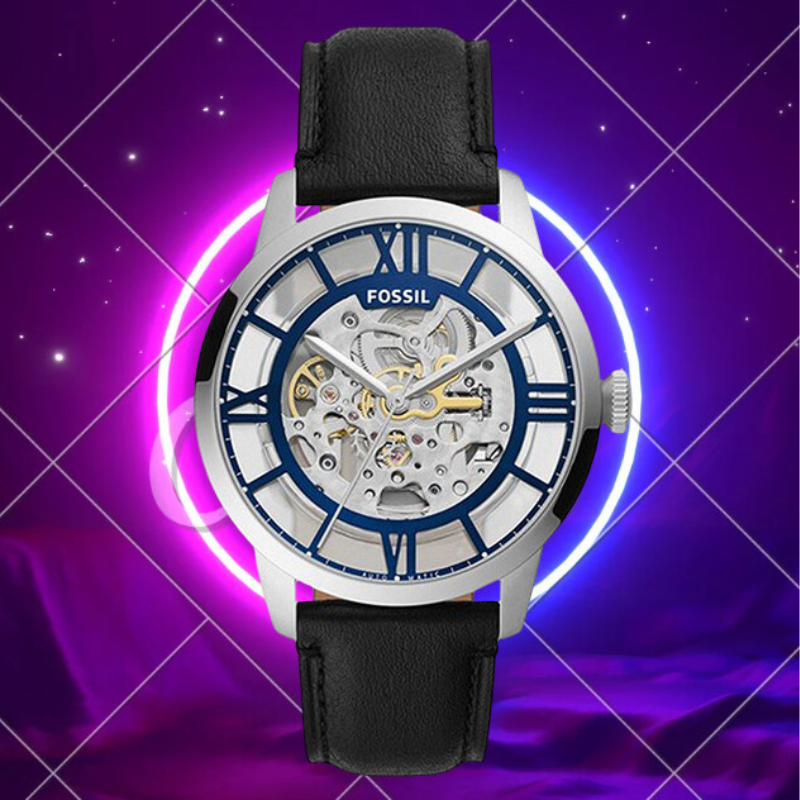Fossil townsman automatic see through dial men's watch - My Watch