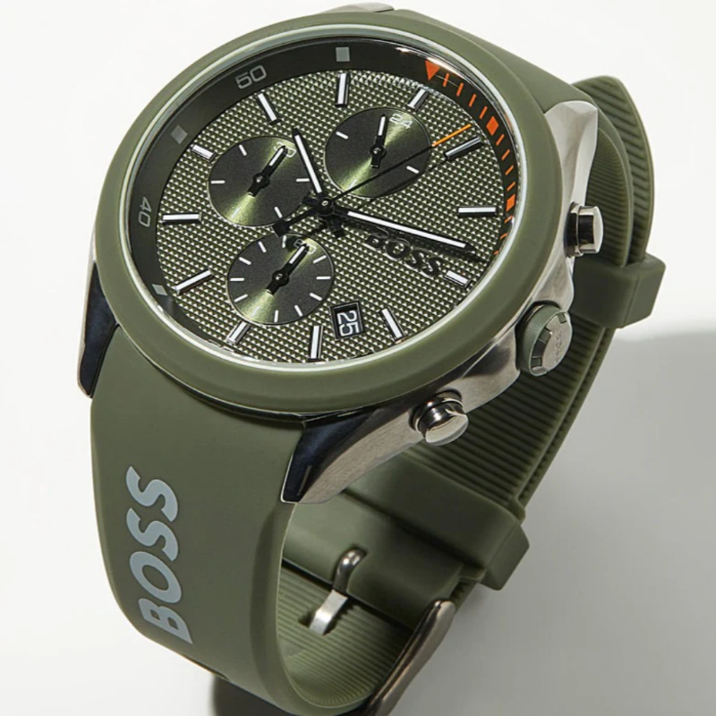 BOSS Velocity Analog Green Dial Men's Watch - My Watch