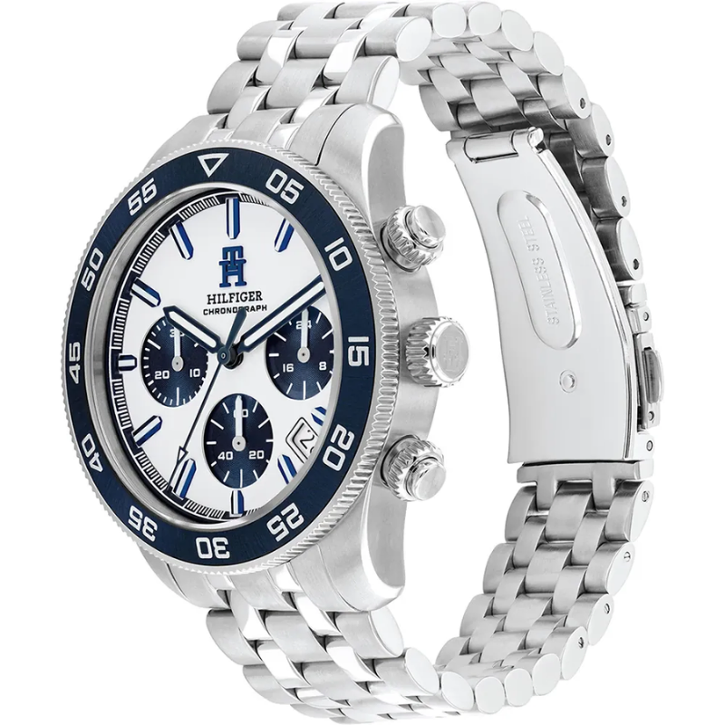 Tommy Hilfiger TH85 Chronograph Panda dial Men's Watch - My Watch