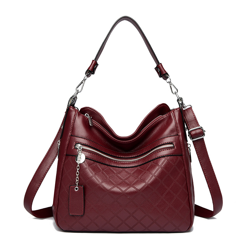 Crossbody Soft Leather Shoulder Bag - Travox.Shop