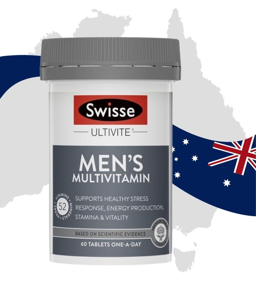 Swisse ULTIVITE Men's Daily Multivitamin (60Tablets) - Ordinary